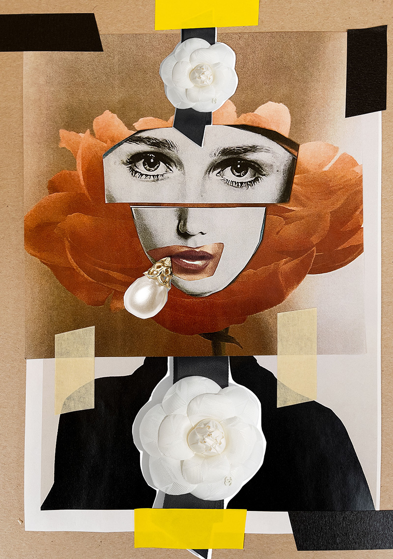 El collage de Chanel diseñado por dos fotógrafos – PuroDiseño