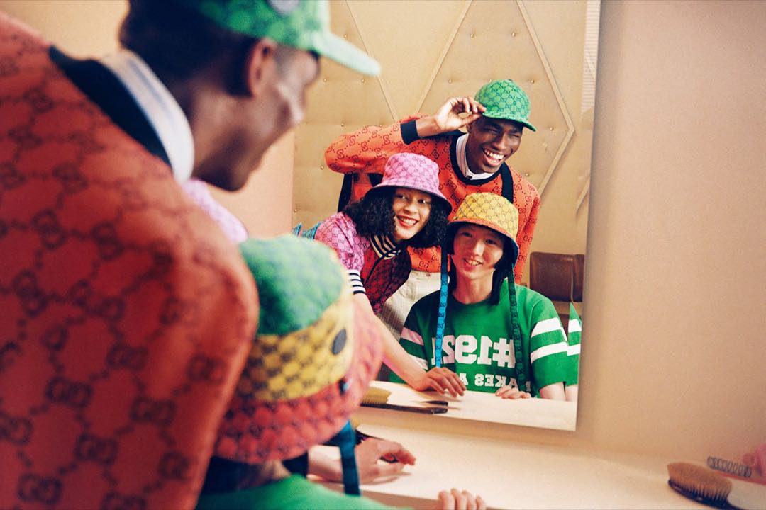 Gucci usó todos los colores de la temporada en una misma colección ...