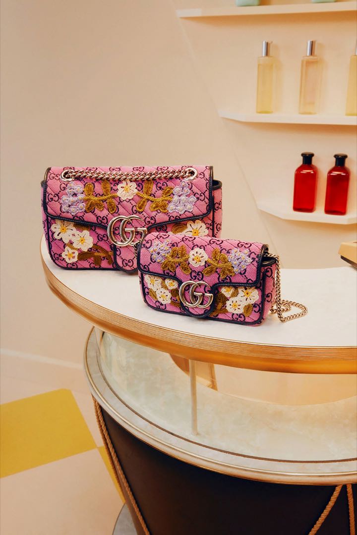 Gucci usó todos los colores de la temporada en una misma colección ...