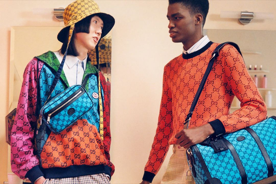 Gucci usó todos los colores de la temporada en una misma colección ...