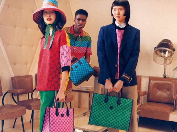 Gucci usó todos los colores de la temporada en una misma colección ...