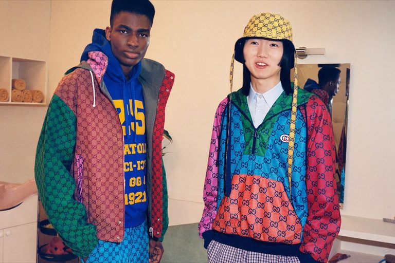 Gucci usó todos los colores de la temporada en una misma colección ...