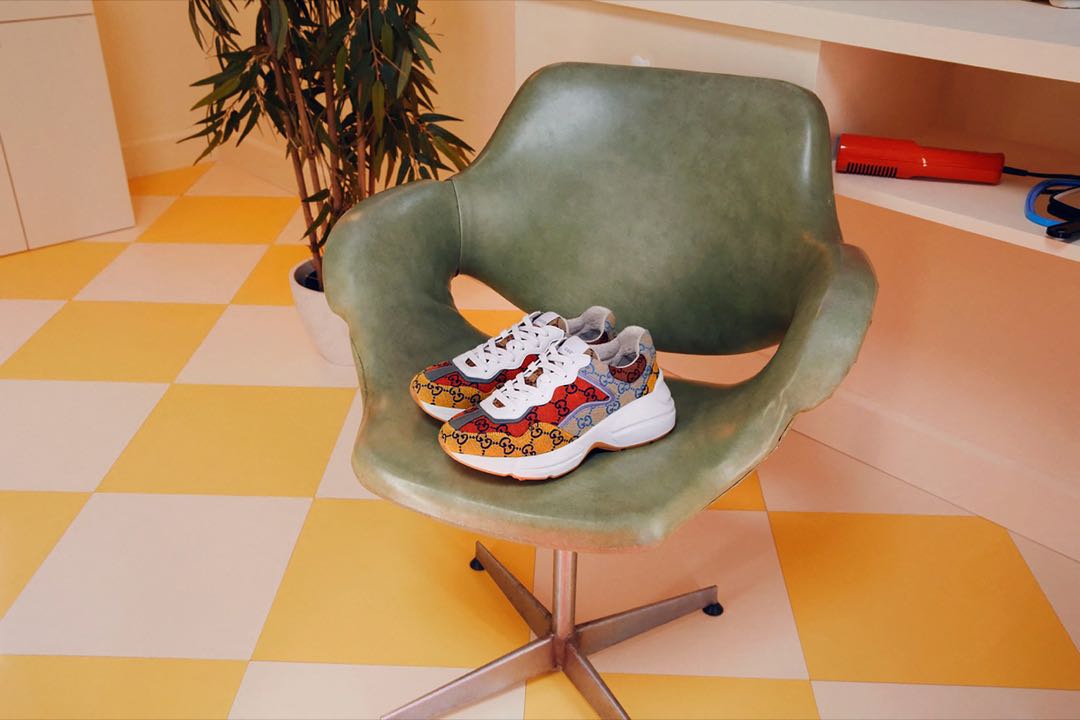 Gucci usó todos los colores de la temporada en una misma colección ...