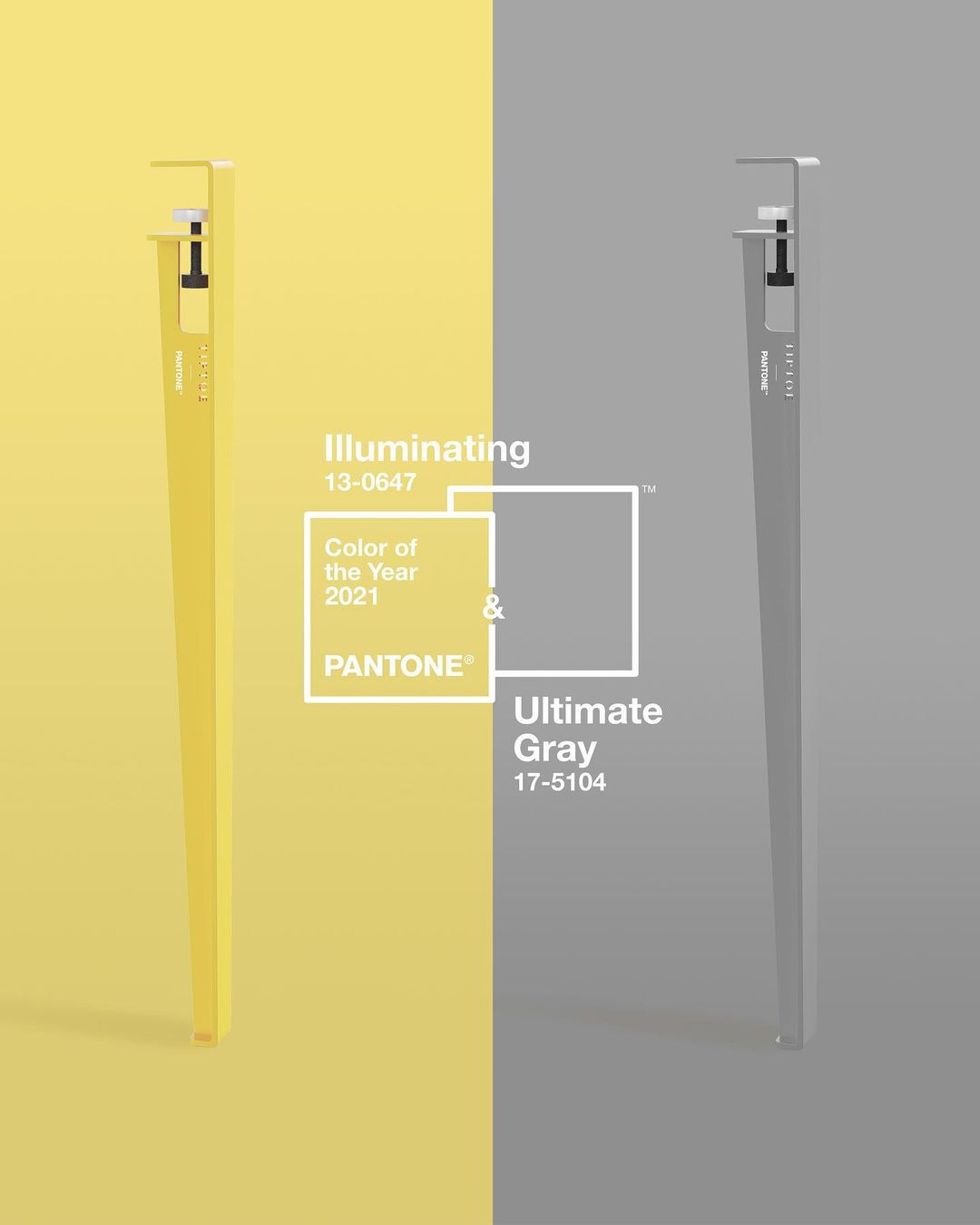 Pantone le sigue poniendo color amarillo y gris al 2021 – PuroDiseño