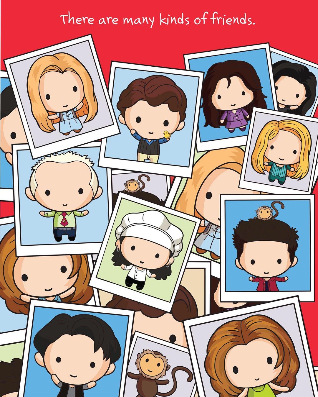 Después del reencuentro, "Friends" vuelve en un libro con ilustraciones ...