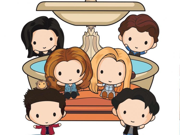 Después del reencuentro, "Friends" vuelve en un libro con ilustraciones ...
