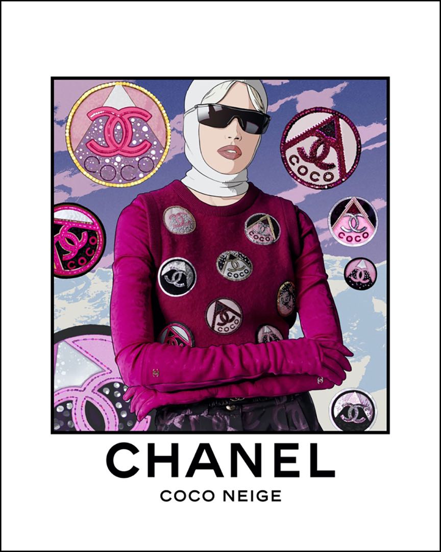 Chanel elige la ilustración y el dibujo animado para presentar su nueva ...