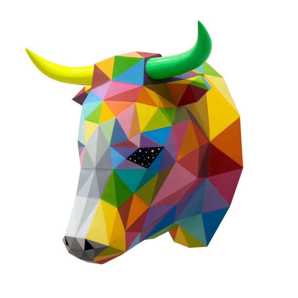 Retrato de Okuda San Miguel, el artista de los colores y las formas ...