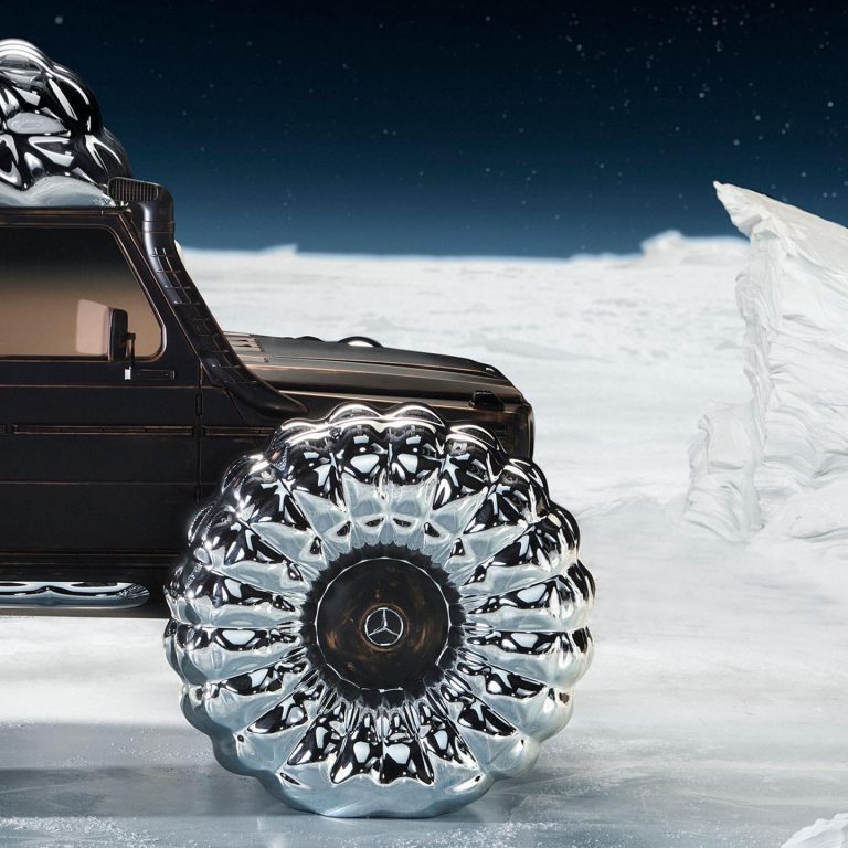 El auto de Mercedes-Benz x Moncler: diseñado para enamorar (de la ...