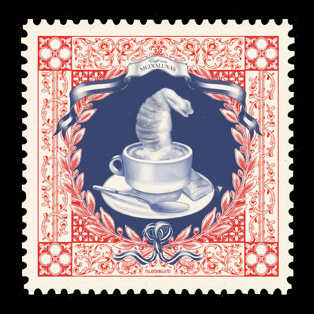 Una diseñadora y artista crea estampillas de personajes icónicos ...