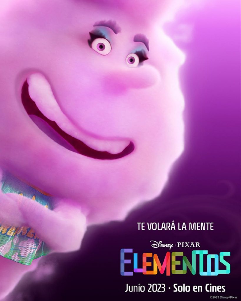 Elementos: los pósters de los personajes y el tráiler de la nueva ...