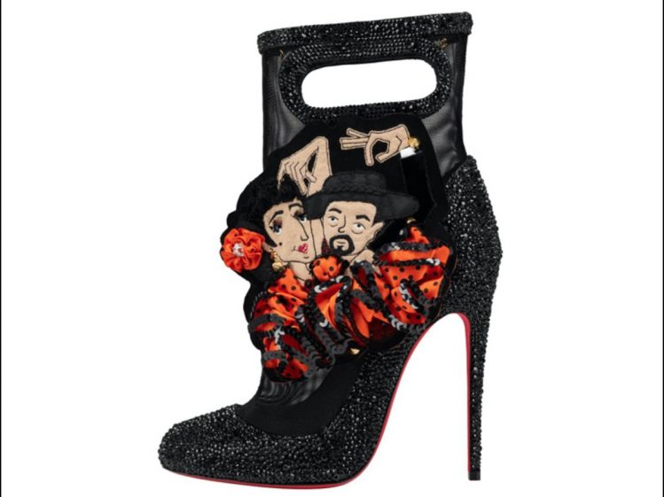 Christian Louboutin celebra su suela roja "ícono de moda" junto con la ...