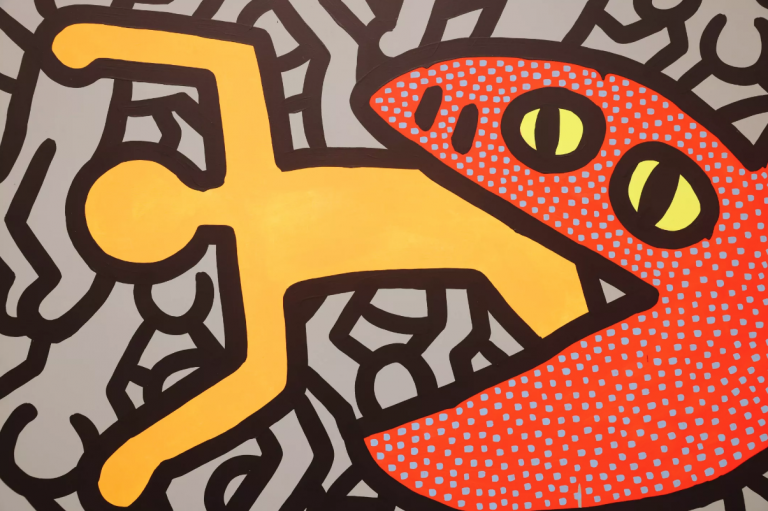 La obra de Keith Haring se exhibe por primera vez en Los Angeles ...