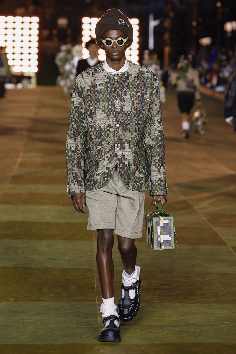Pharrell Williams en Louis Vuitton: damouflage, lovers… palabras clave ...