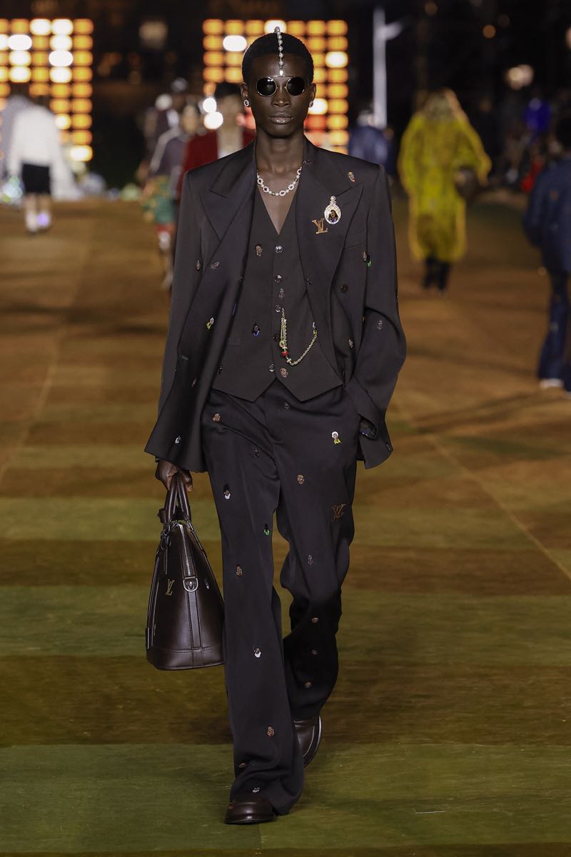 Pharrell Williams en Louis Vuitton: damouflage, lovers… palabras clave ...