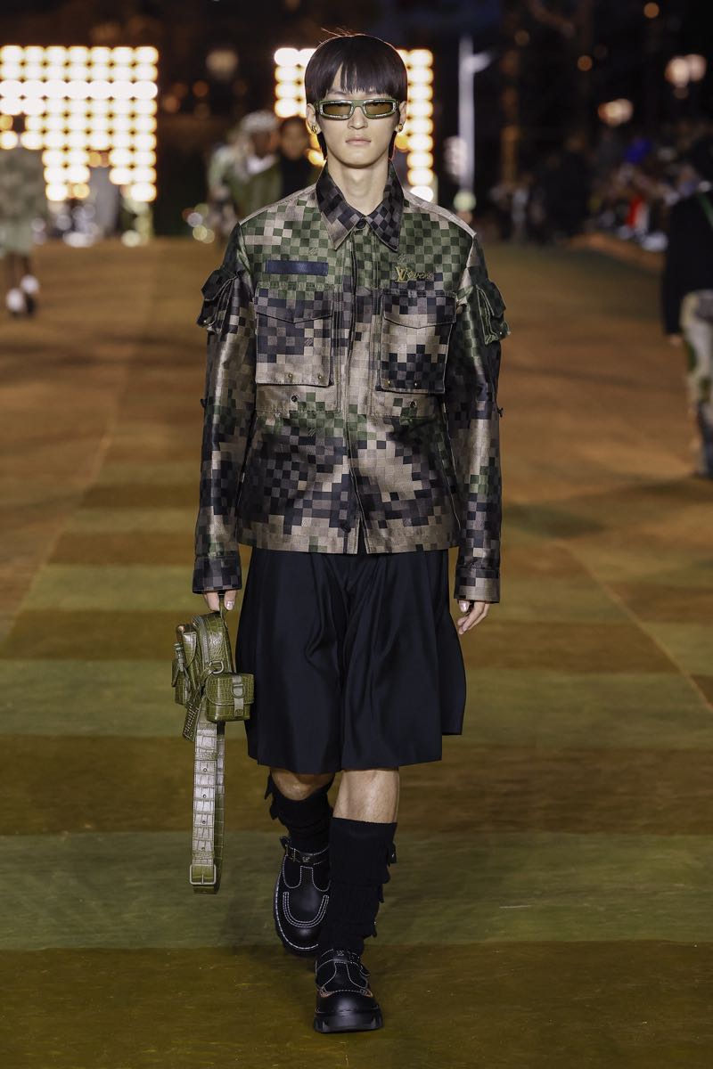 Pharrell Williams en Louis Vuitton: damouflage, lovers… palabras clave ...