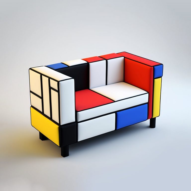 El arte digital celebra el estilo y las claves de la pintura de Piet Mondrian – PuroDiseño