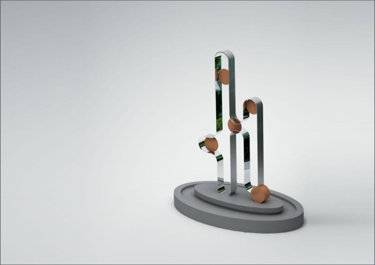 La artista Elba Bairon celebra “el poder de la curva” en una escultura ...