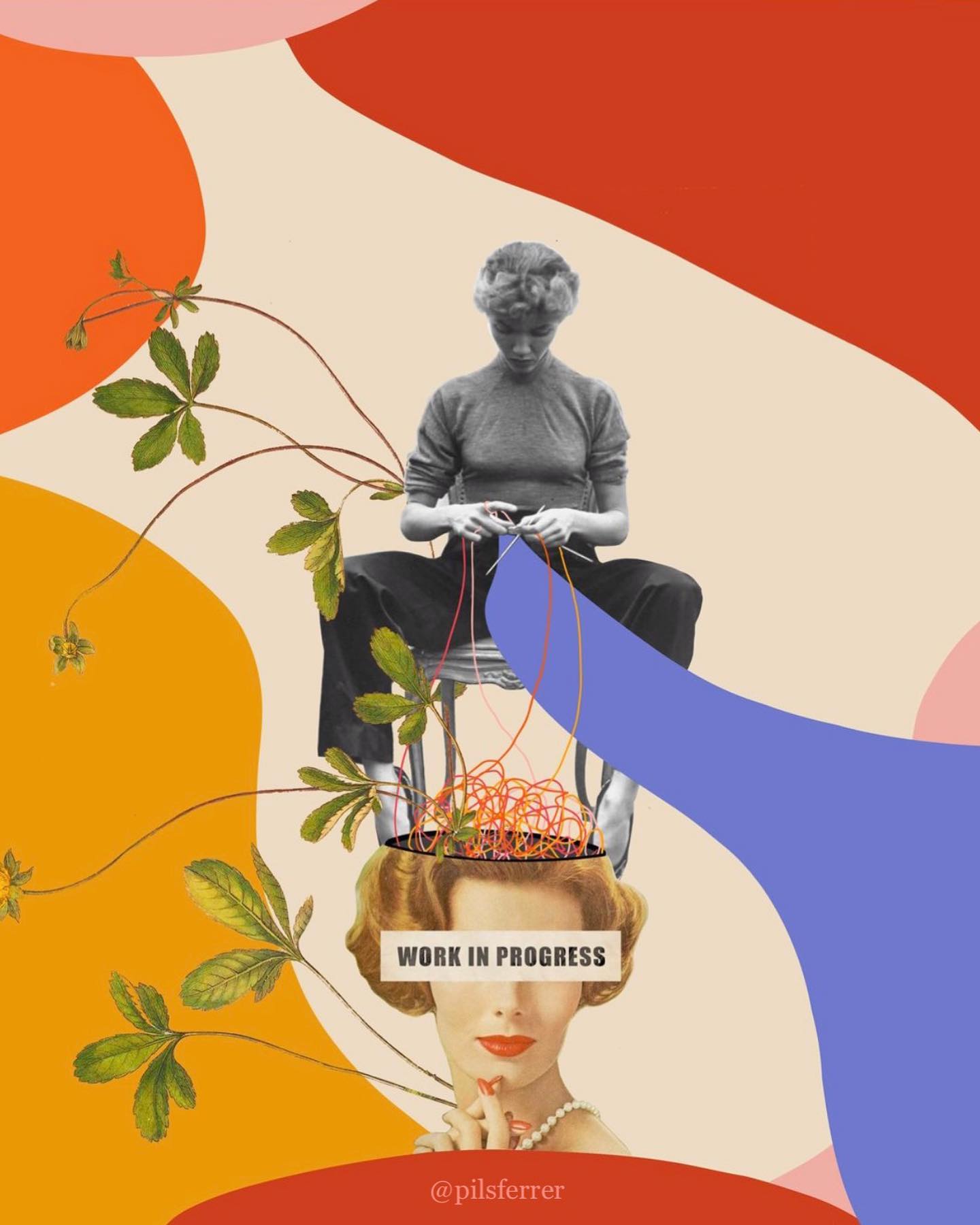 10 collages para descubrir el maravilloso mundo de Pilar Ferrer ...