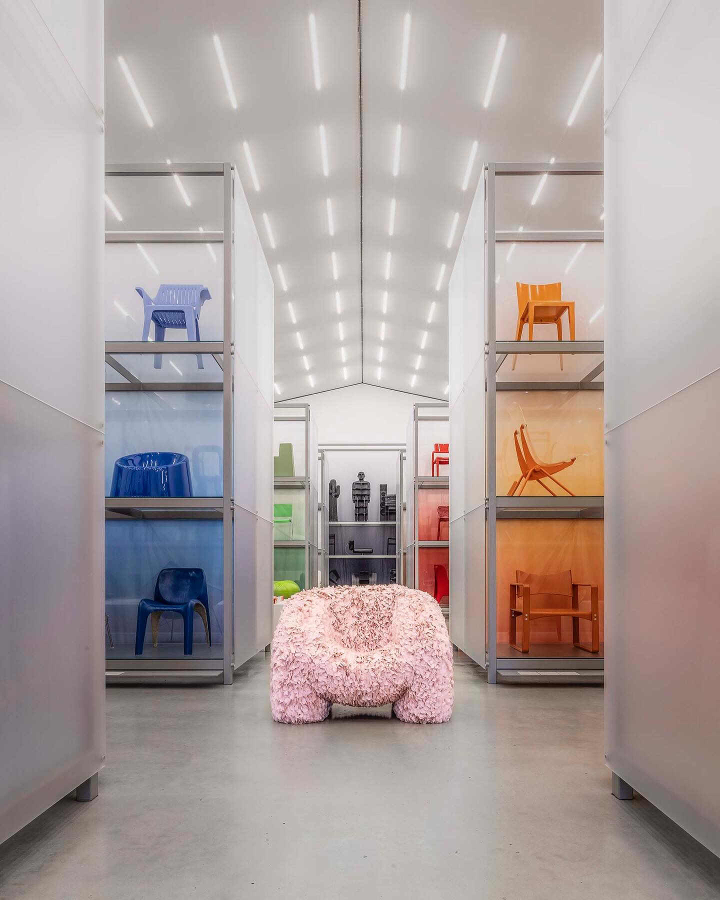 La silla Hortensia de Andrés Reisinger llegó al Vitra Design Museum ...
