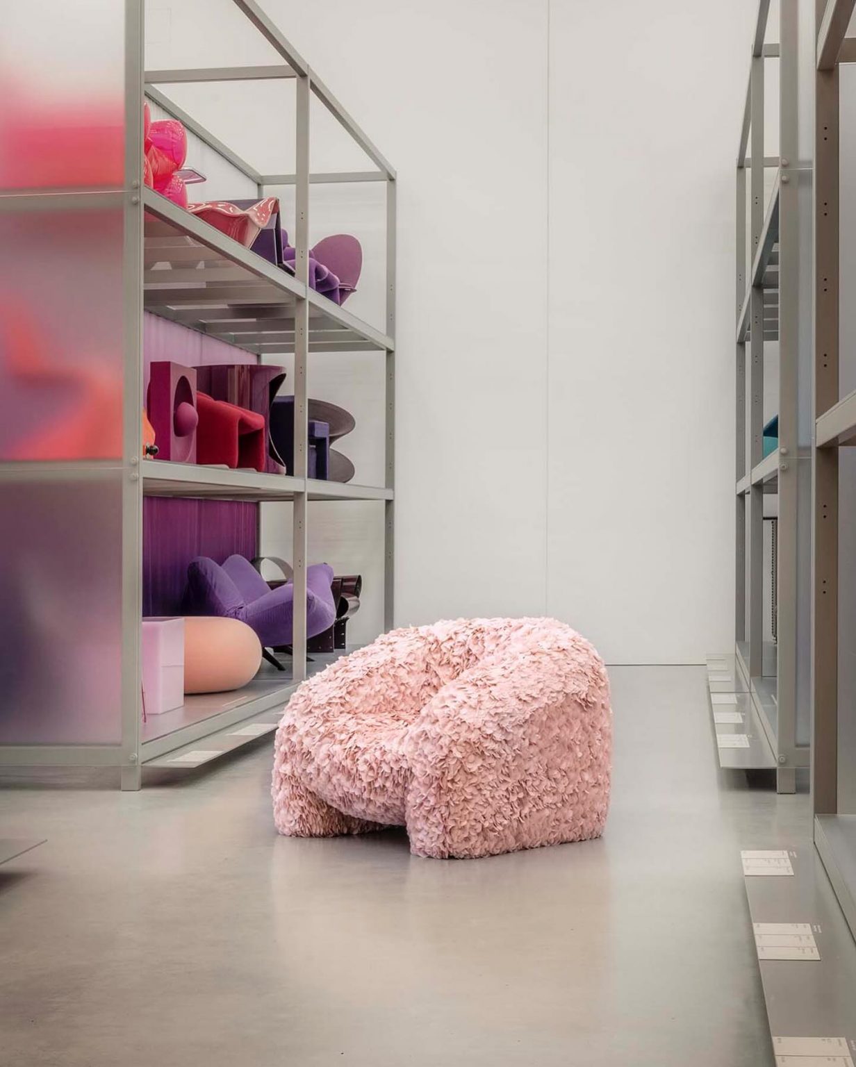 La silla Hortensia de Andrés Reisinger llegó al Vitra Design Museum ...
