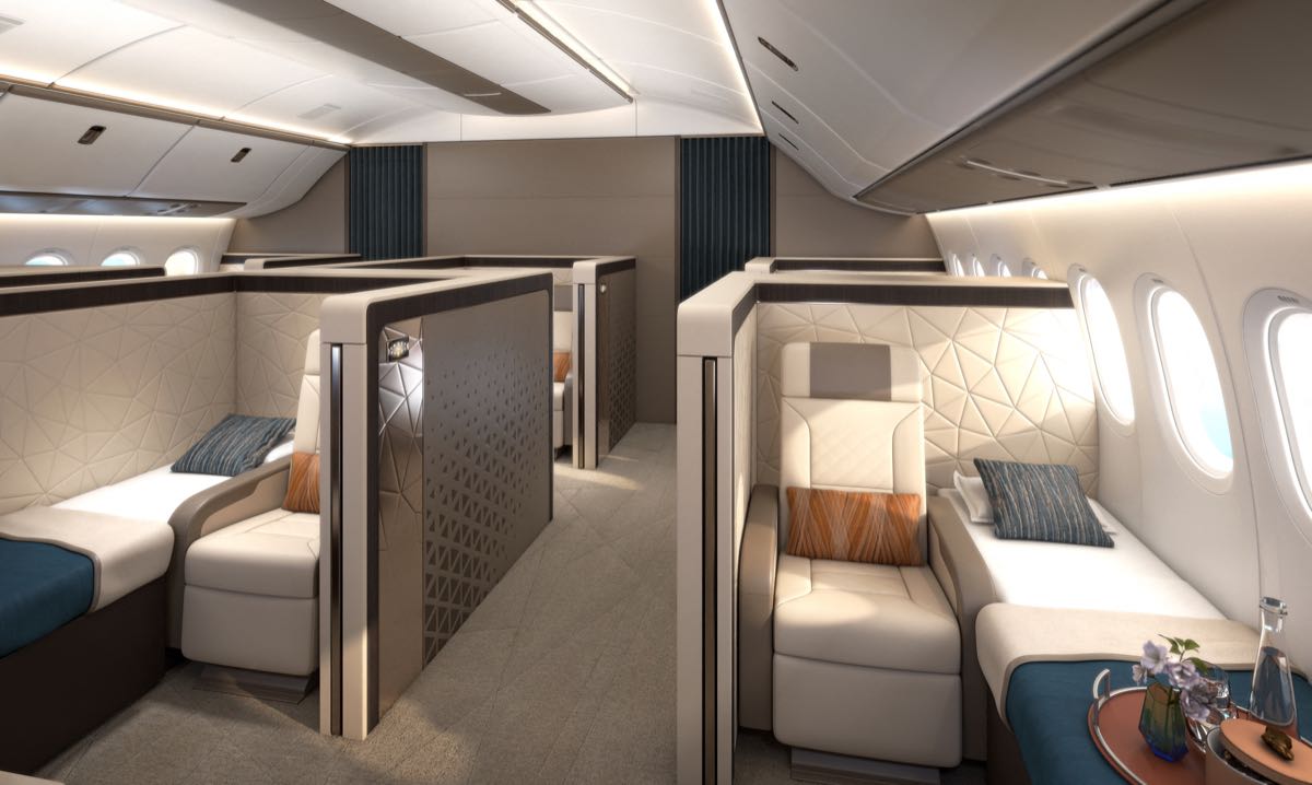Bienvenidos a bordo del concepto de diseño del avión más lujoso del ...