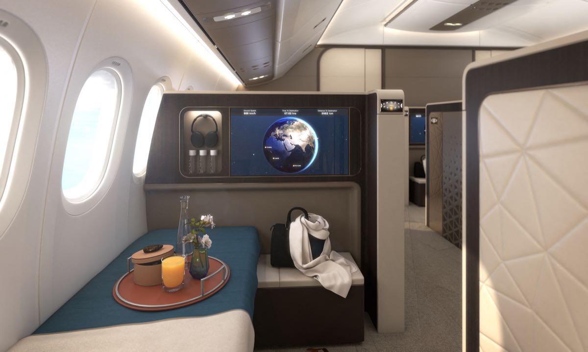 Bienvenidos a bordo del concepto de diseño del avión más lujoso del ...