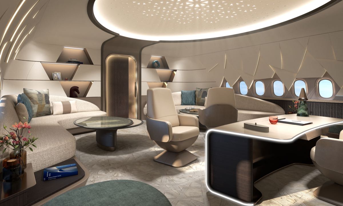 Bienvenidos a bordo del concepto de diseño del avión más lujoso del ...