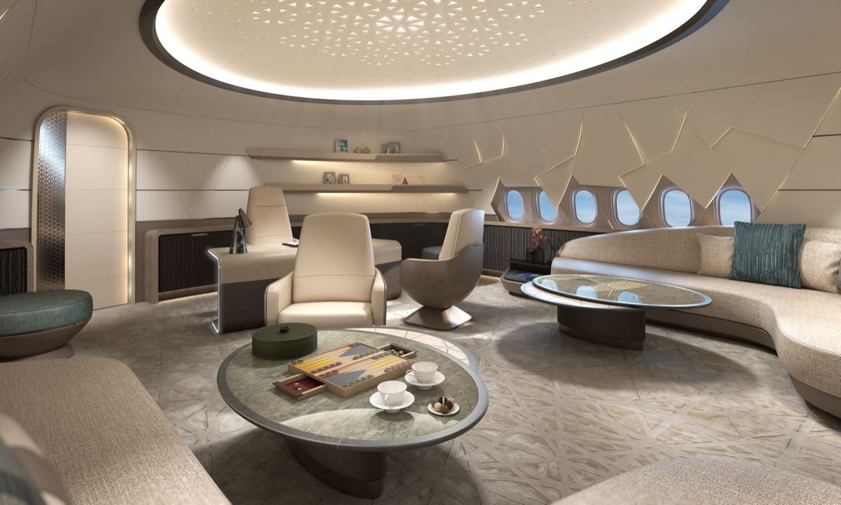 Bienvenidos a bordo del concepto de diseño del avión más lujoso del ...