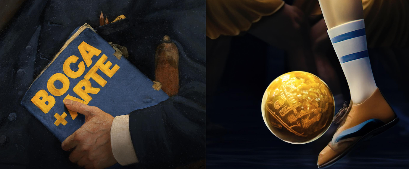 BOCA +ARTE: cómo es la muestra de artistas hinchas de Boca – PuroDiseño