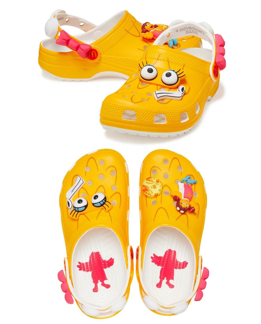 Así es la vibrante colaboración de McDonald’s x Crocs (¡la sandalia ...