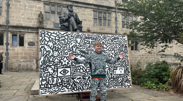 Joe Whale es "The Doodle Boy": la historia del niño artista viral de ...