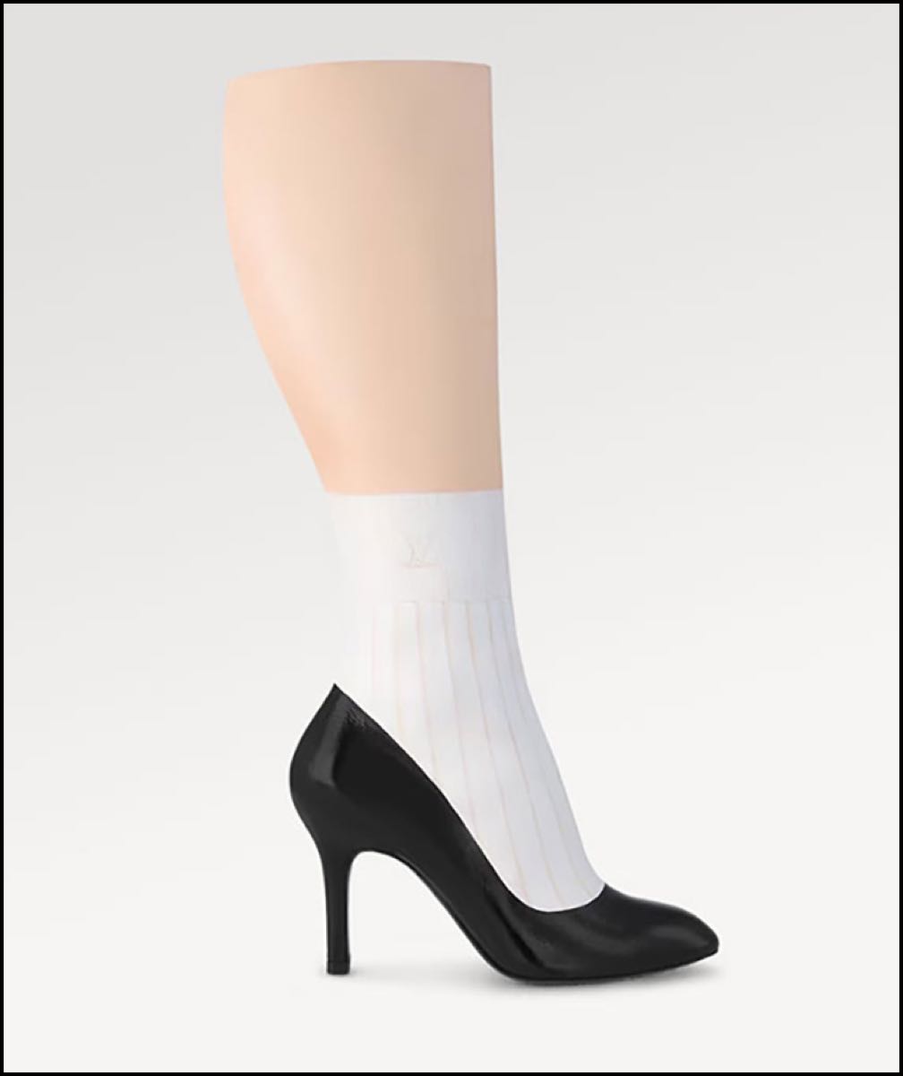 Así son las botas Illusion de Louis Vuitton que imitan una pierna real ...