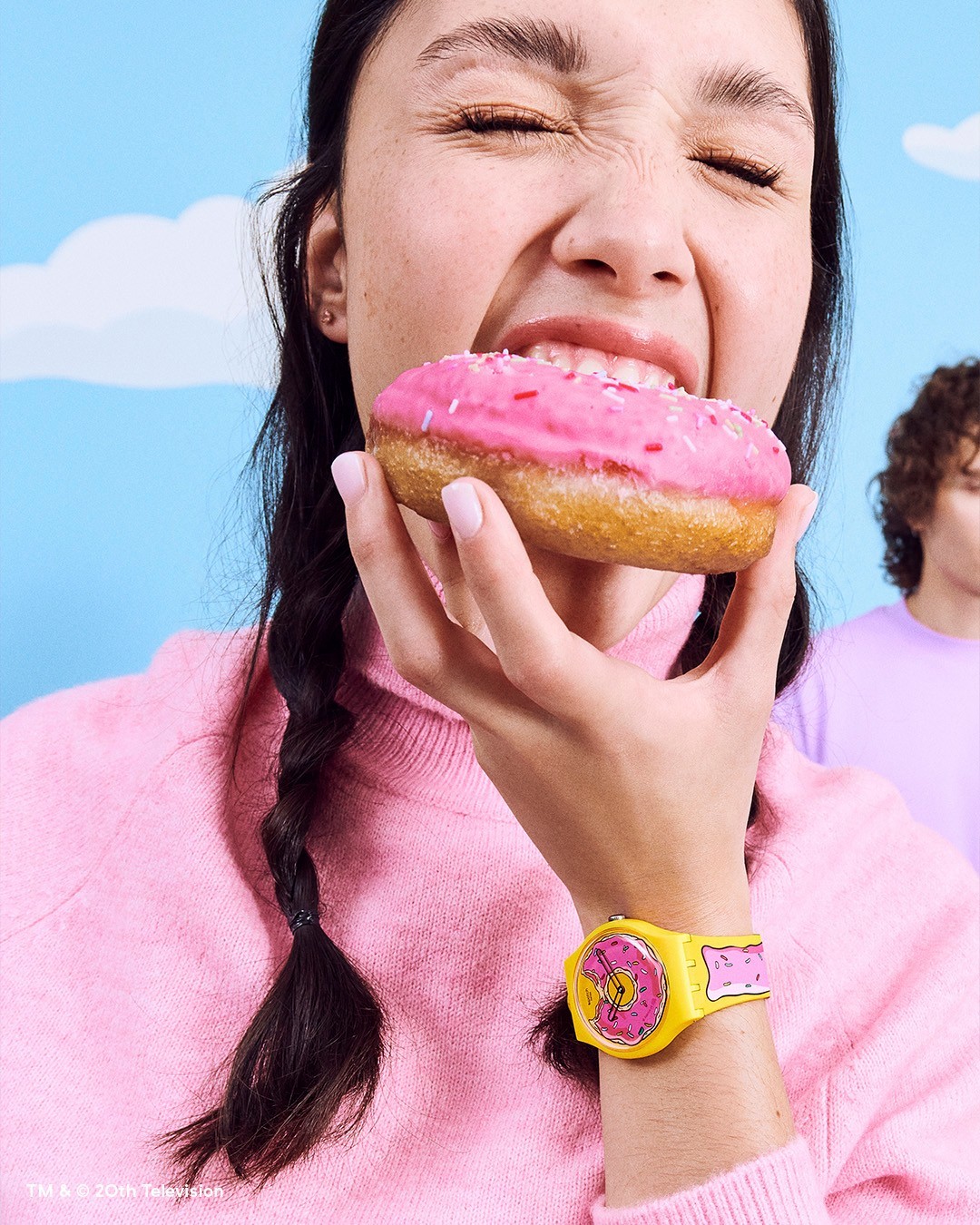 Es la hora del "reloj donut" de Swatch x The Simpsons: el diseño más ...