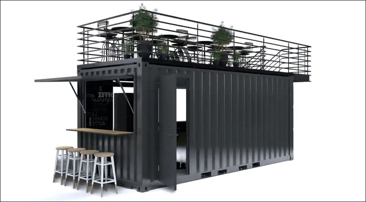 Así son los bares en contenedores sensación del diseño exprés y ...