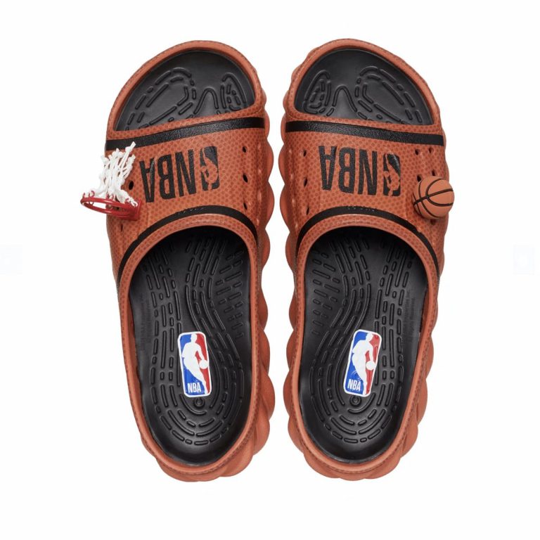 Así son las Crocs tributo a la NBA ¡con pelota y aro de básquet ...