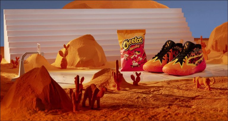 Las zapatillas de Puma x Cheetos son las más ardientes de 2024 – PuroDiseño