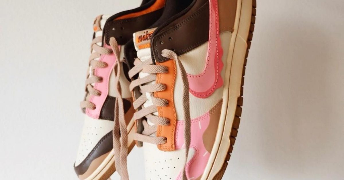 Las increíbles Nike Dunks de Dunkin’ Donuts son las zapatillas ...