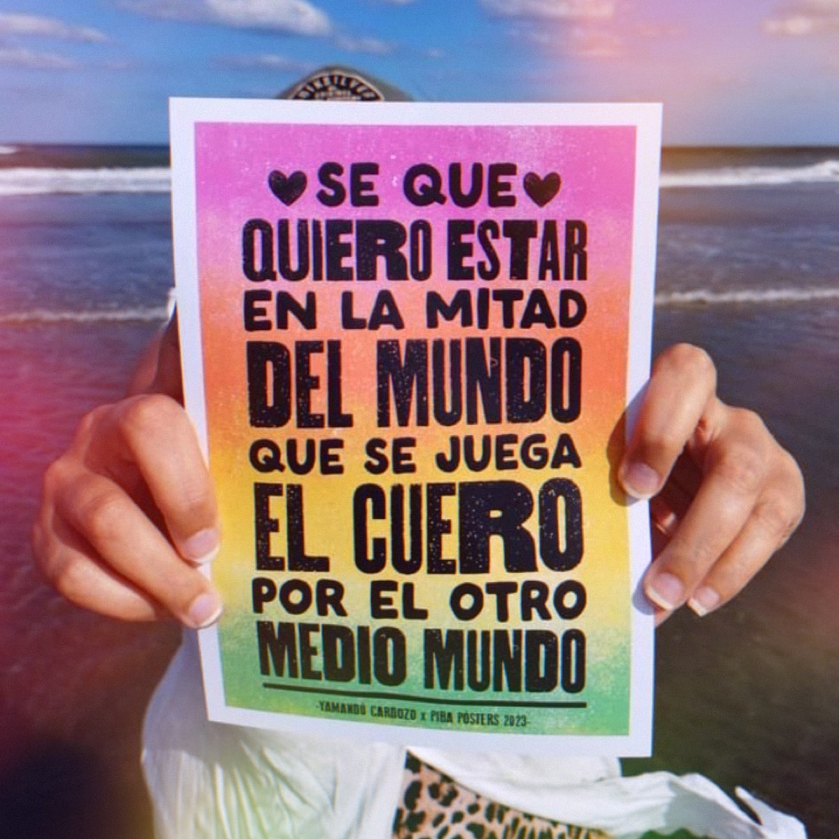 Retrato de Piba Pósters: la creadora del fenómeno de los afiches de ...