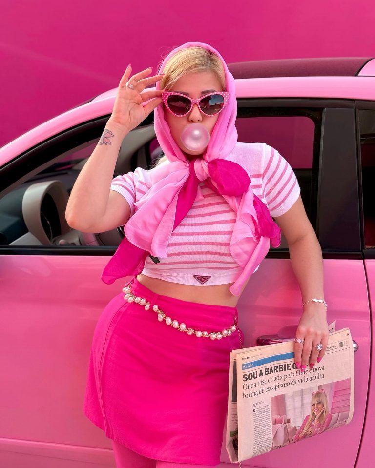 La increíble “casa Barbie” de una influencer brasileña que llena de ...