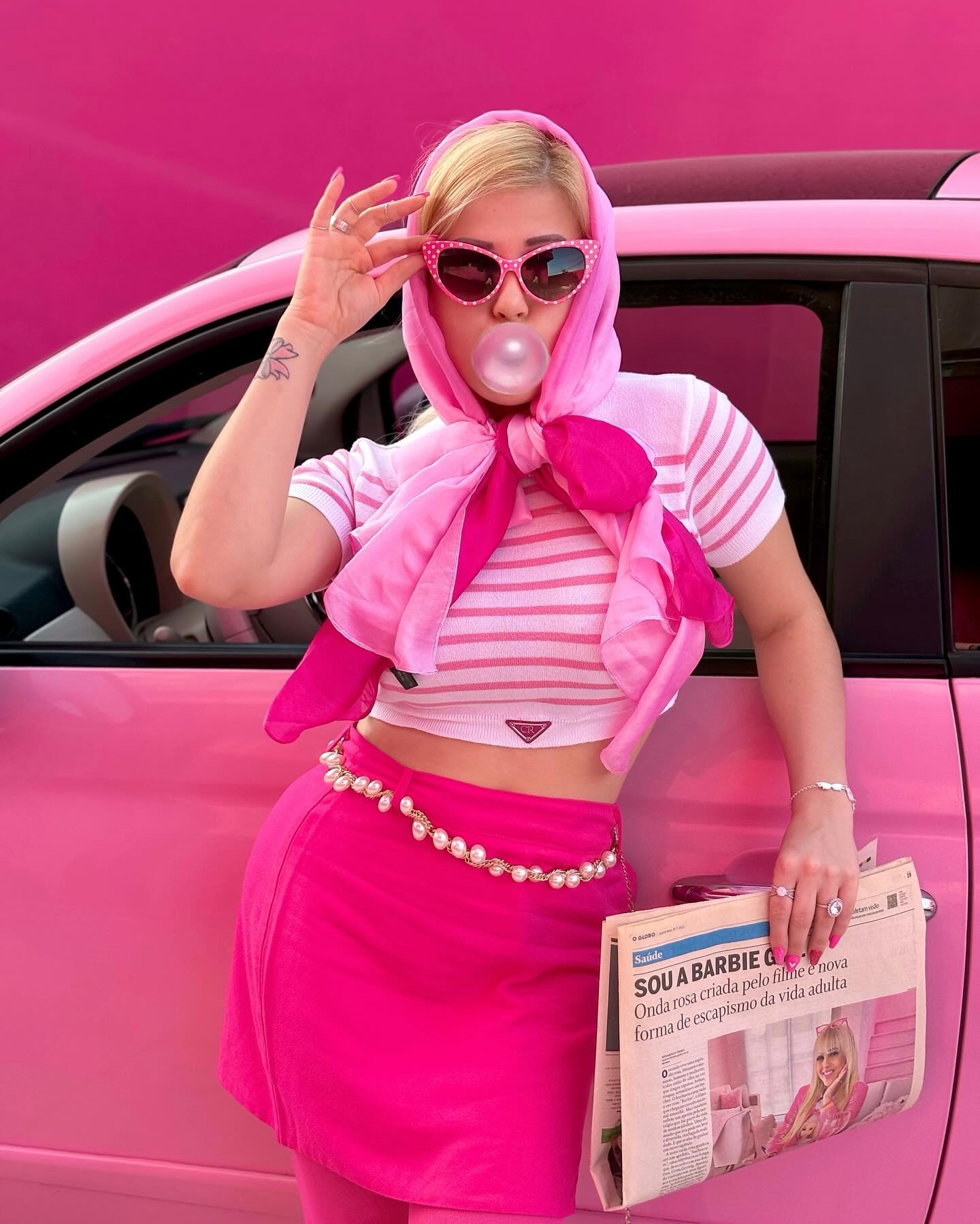 La increíble “casa Barbie” de una influencer brasileña que llena de ...