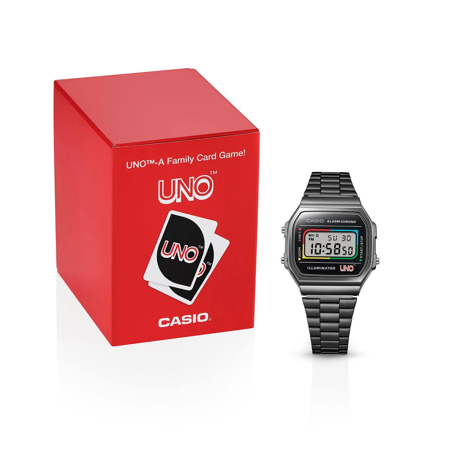 Es la hora de Casio x UNO: la colaboración más vintage y colorida del ...
