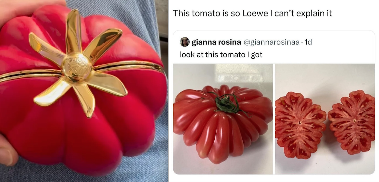 La increíble historia del meme del tomate que se convirtió en accesorio ...
