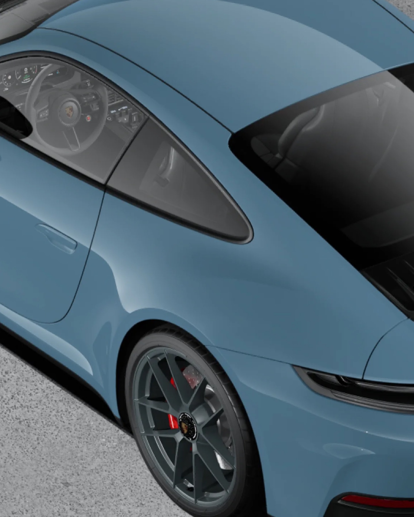 Largó la carrera de los autos de colores y Porsche está en la primera ...