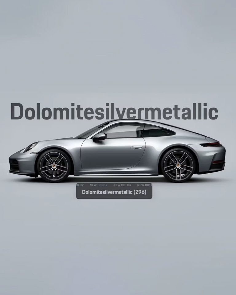 Largó la carrera de los autos de colores y Porsche está en la primera ...