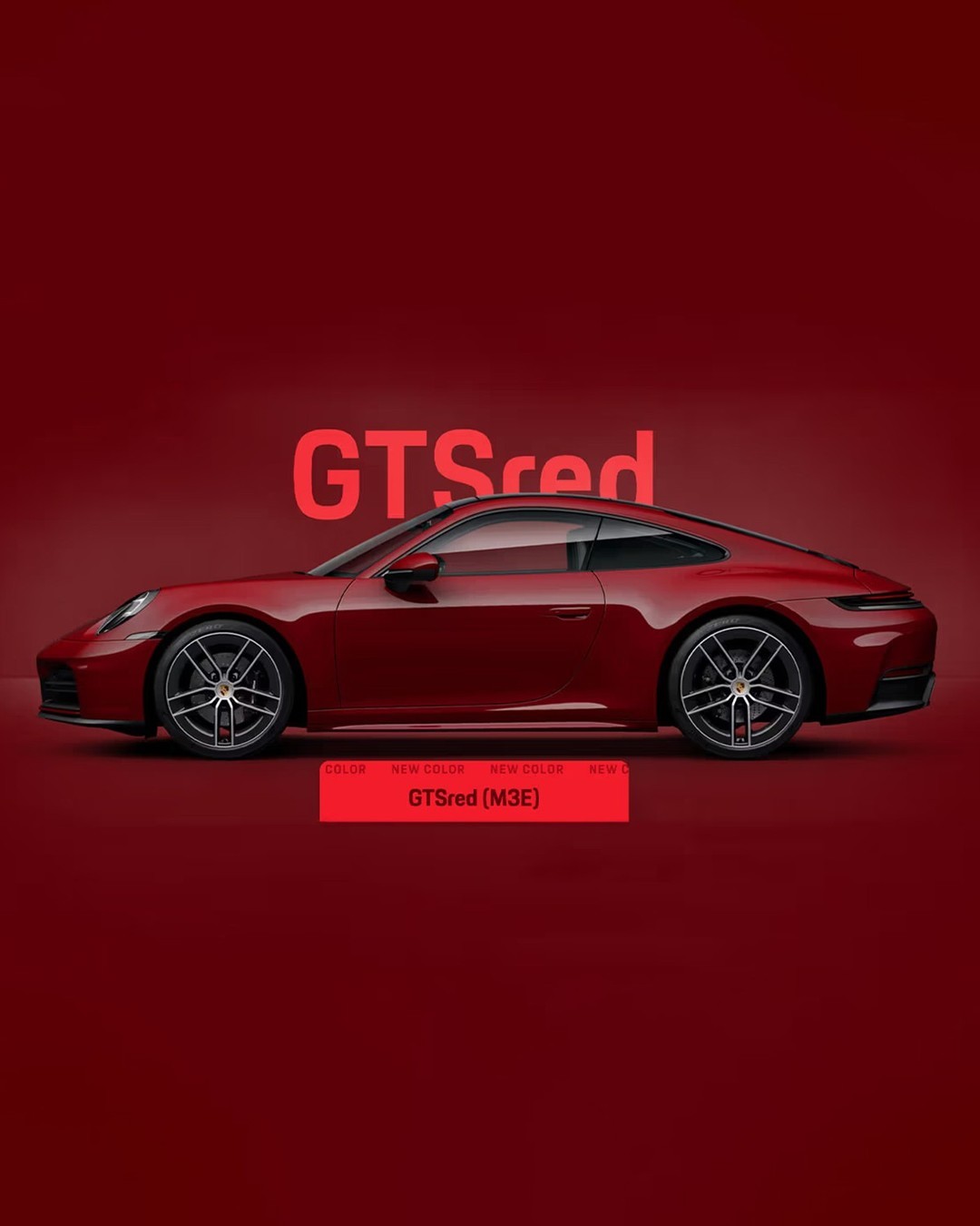 Largó la carrera de los autos de colores y Porsche está en la primera ...