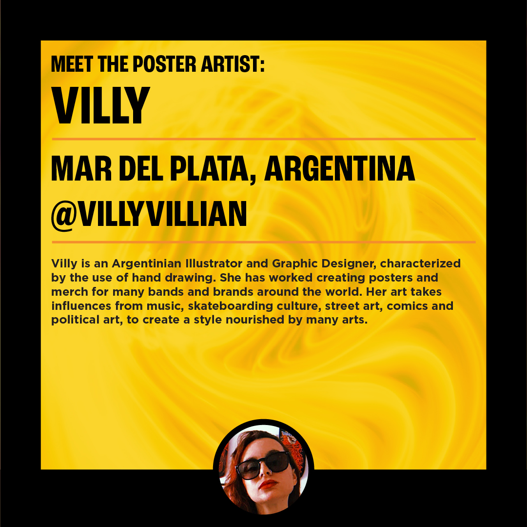 Villy, la artista y diseñadora argentina que hizo el póster de Pearl ...