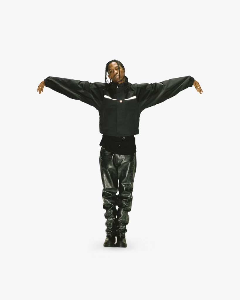 La tipografía según Travis Scott: el artista convirtió su cuerpo en un ...