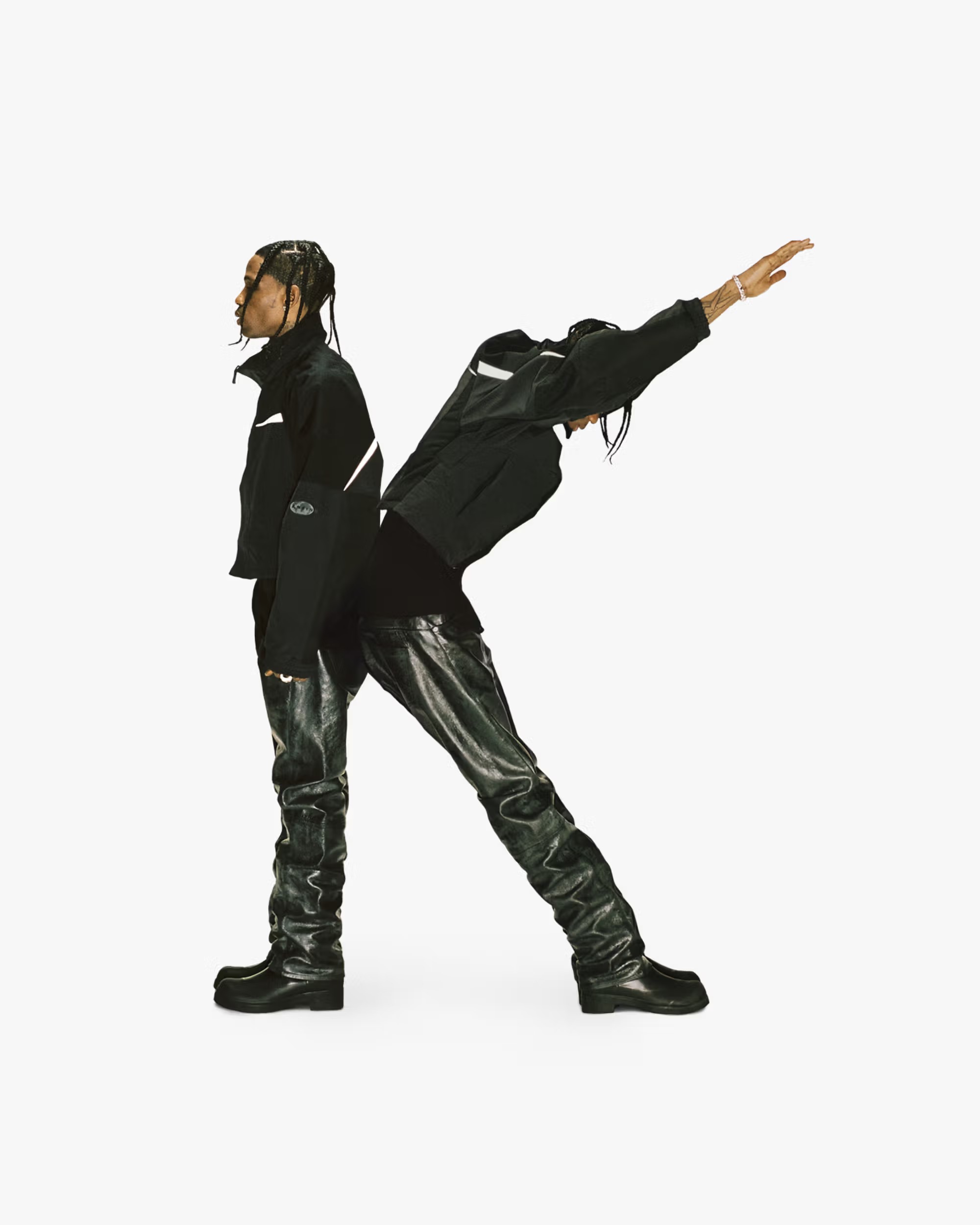 La tipografía según Travis Scott: el artista convirtió su cuerpo en un ...