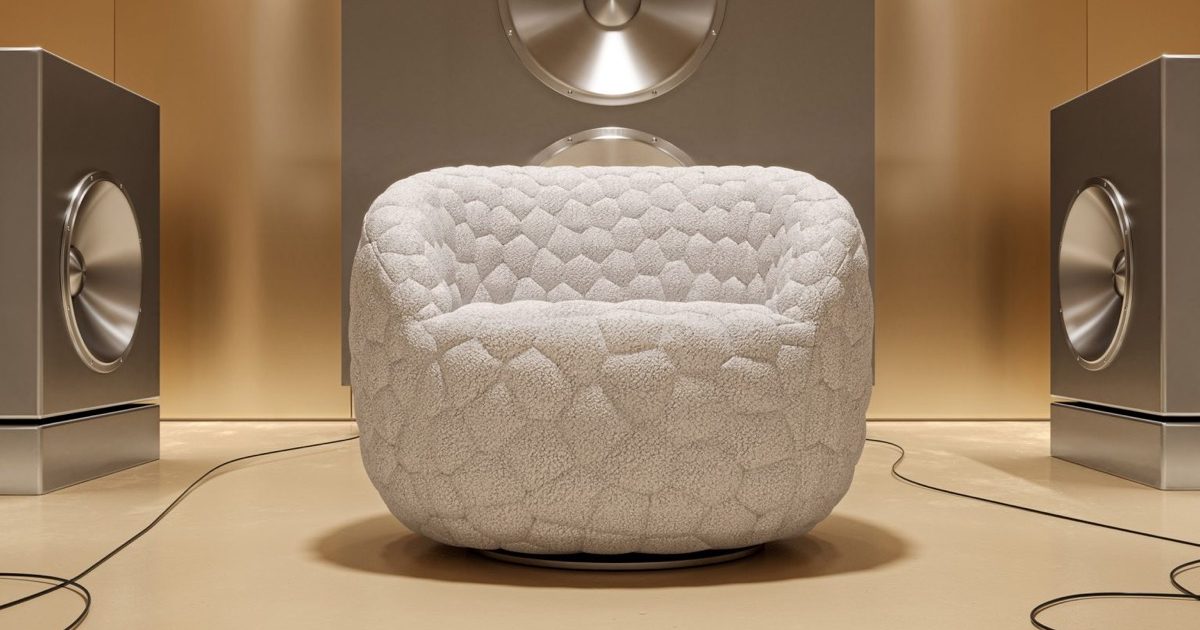 Así es el “sillón refugio” diseñado por Robbie Williams: The Introvert ...